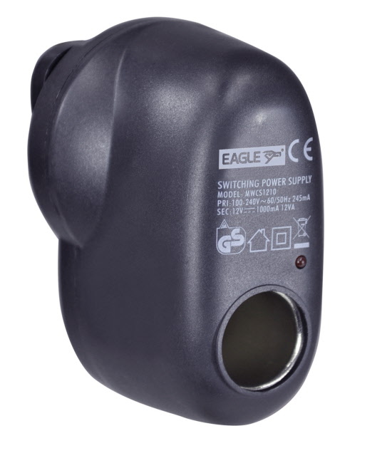 12V Power Supply with Cig Socket | P006AB