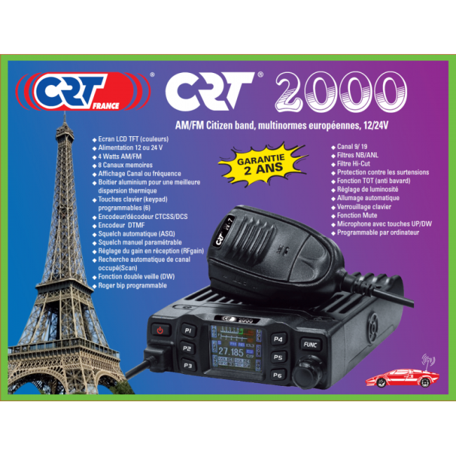 CRT 2000 (dual voltage) | CRT2000
